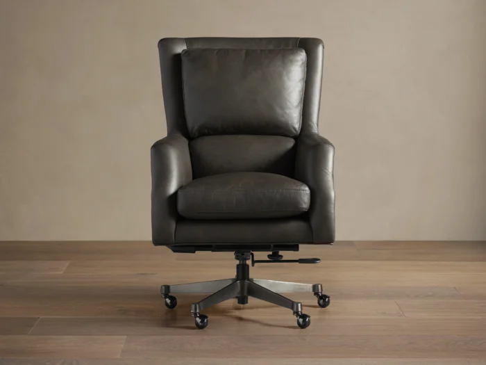 Alex Executive Leather Desk Chair – Furniture Fie