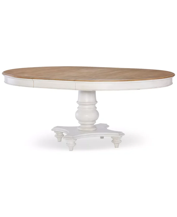 Mandeville 5 Pc. Dining Set (Round Table & 4 X-Back Chairs) – Furniture Fie